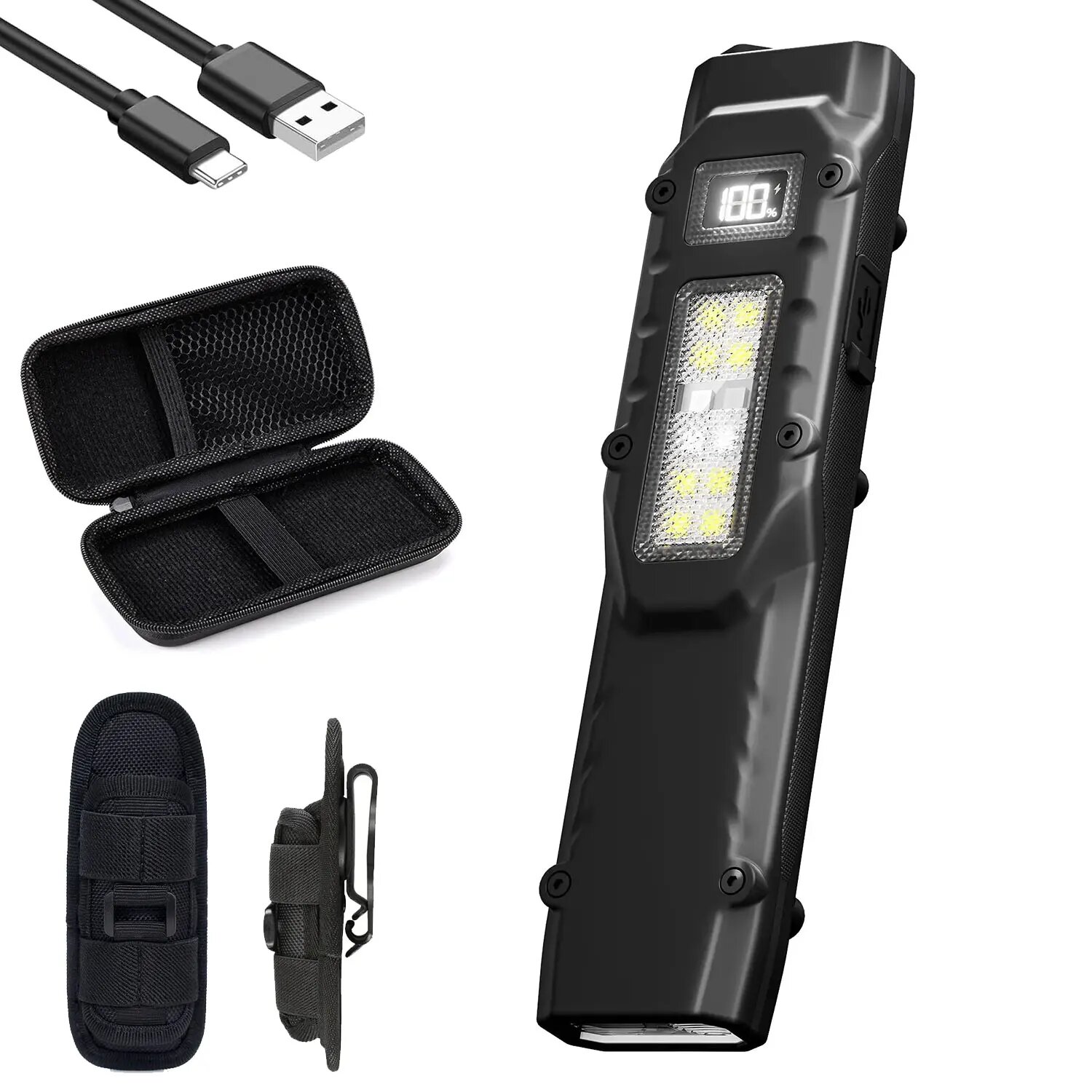 YEMAO DT007 тактический фонарик 1100 люмен DT007 suit