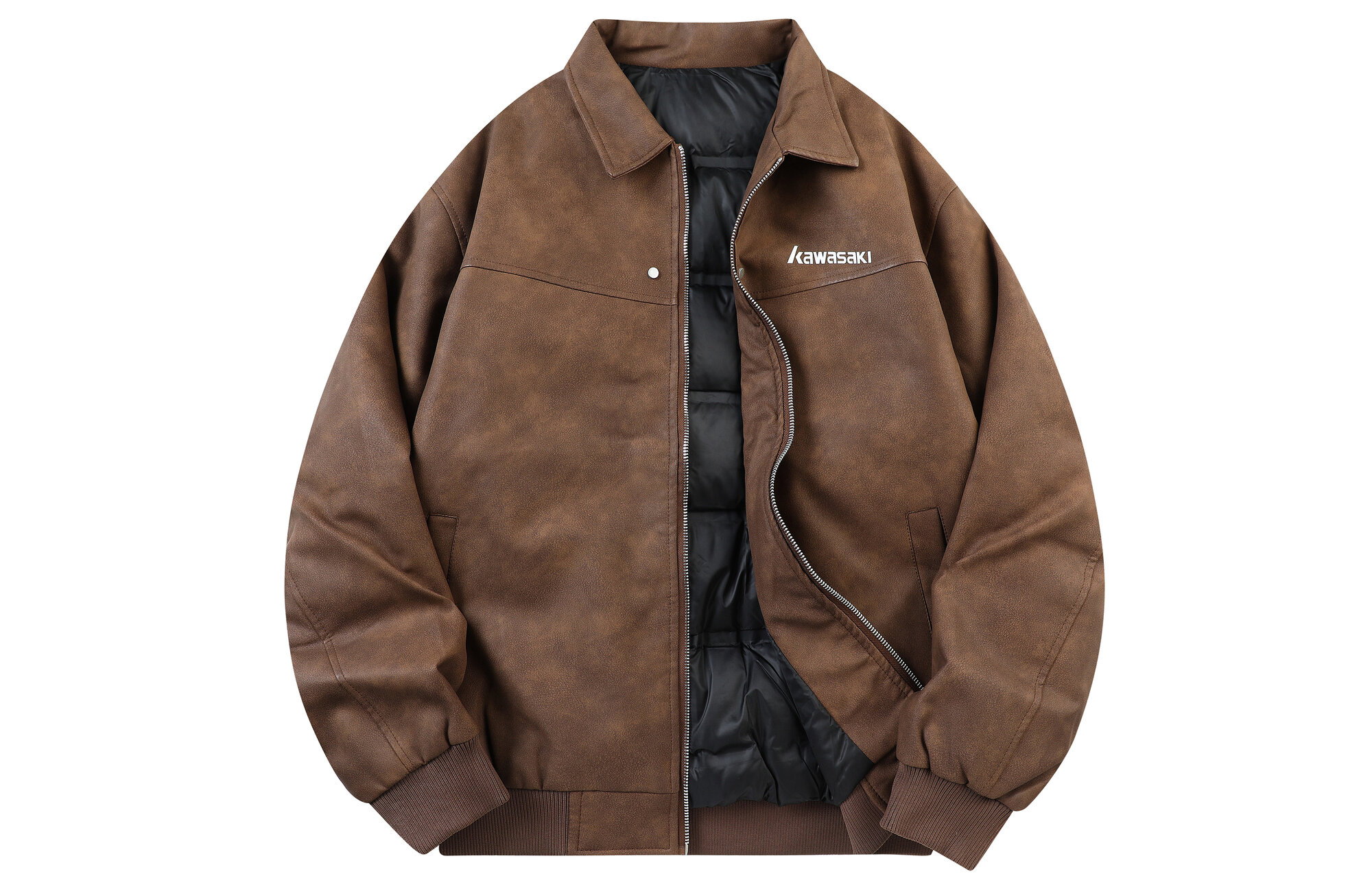 Куртка кожаная