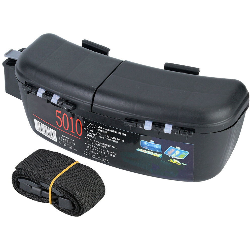 Fishing Tackle Box, Container, Waist Bag, Portable for Lures Baits