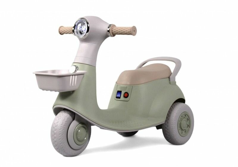Другие электромобили Rivertoys Детский электроскутер K011PX зеленый