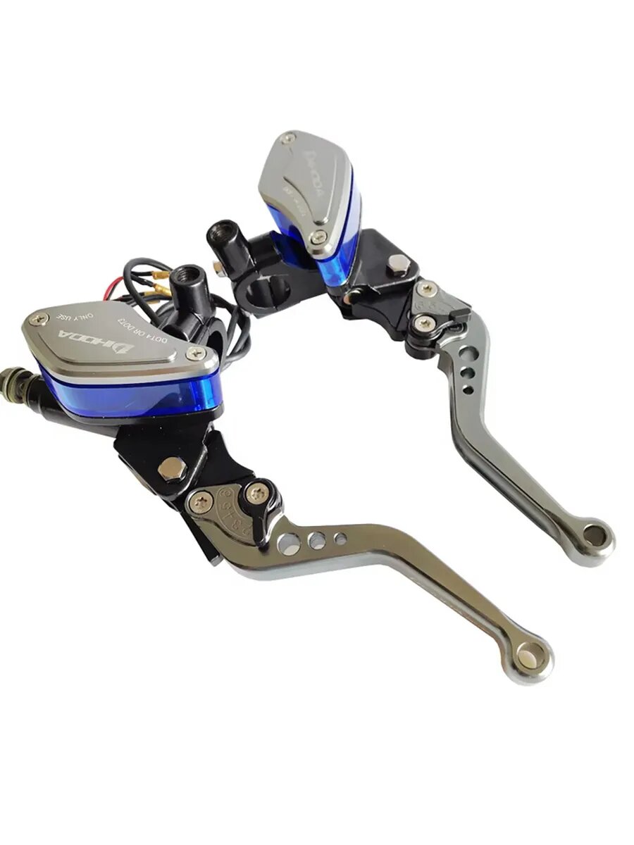 Гидравлическая ручка тормоза для мотоцикла, универсальный размер, алюминиевый сплав