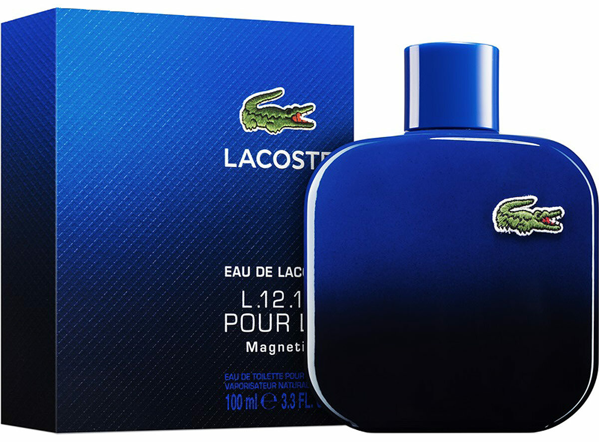 Lacoste Eau de Lacoste Pour Homme L.12.12. Magnetic туалетная вода 100 мл. аромат для мужчин