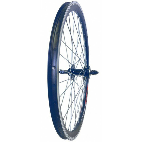 Колесо заднее 24" TRIX, обод алюм, дв, 36H, фрез, 507х19.6/25х29,5мм, A/V, анод. вт. ал. под Диск