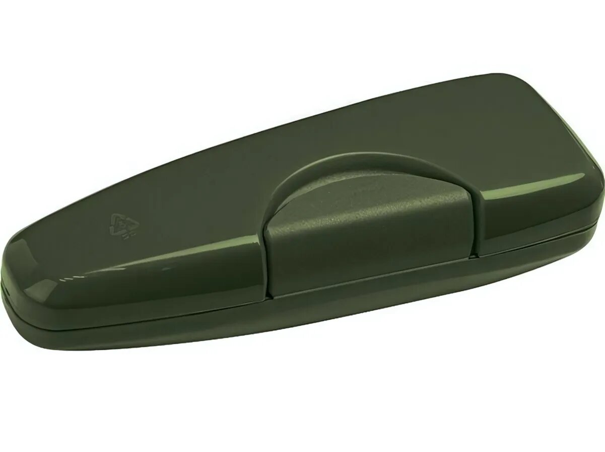 Футляр для бритвы, компактный, ударопрочный пластик, цвет хаки, защита от повреждений