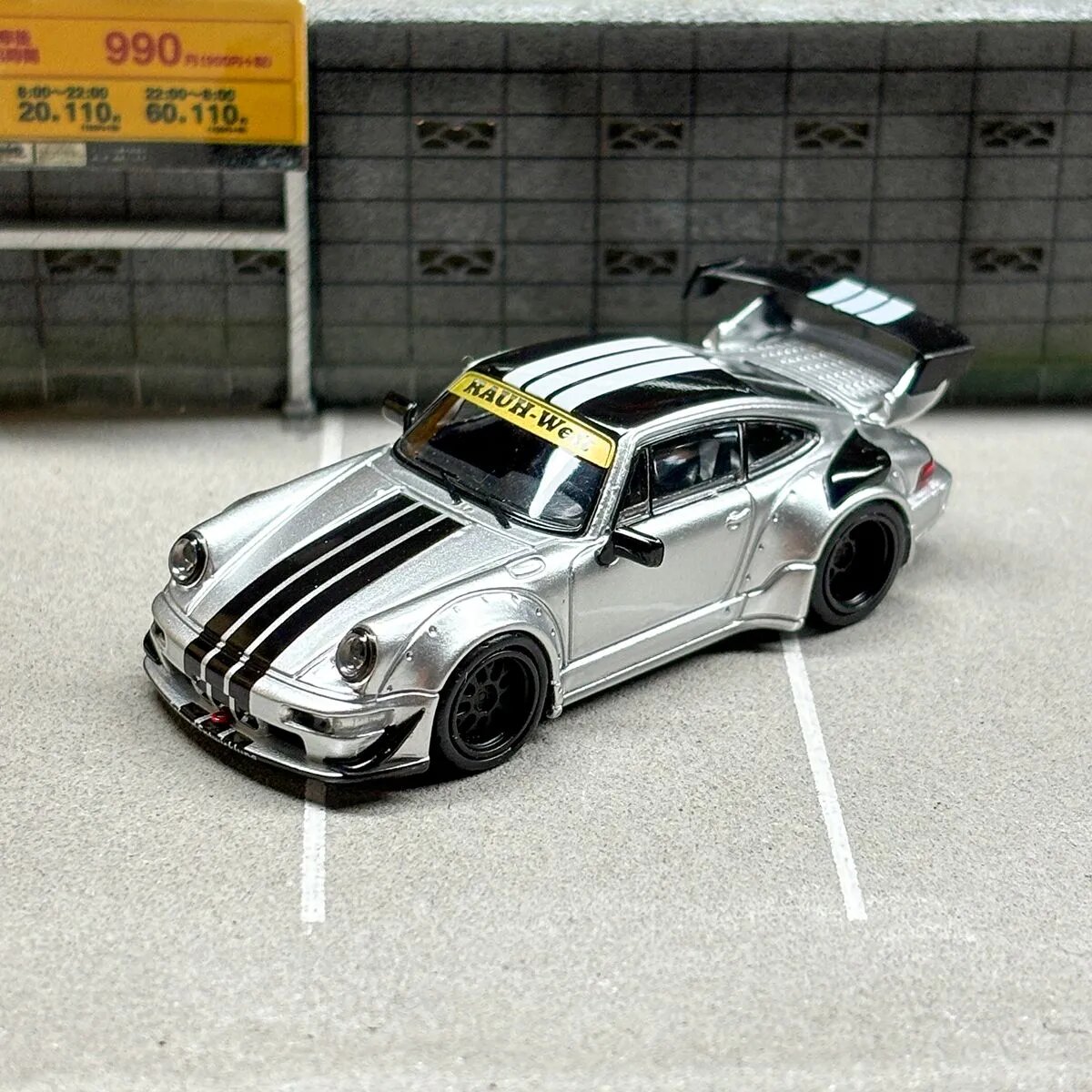 Star Model 1:64 Porsche RWB 964 GT Легковая модель автомобиля