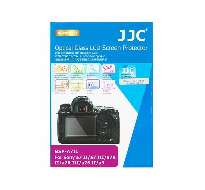 JJC закаленная экрана LCD защитная пленка подходит для камеры Sony fx3 a7c a7s3 zv1 a9ii a7s2 a7r2 a7m2 a9 a7r3 a7iii a7m3 a7r4 a7rm4a a7rm3a
