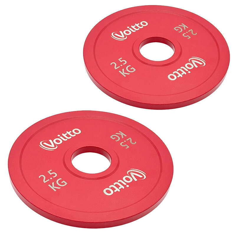 Набор стальных калиброванных дисков Voitto V-600 2,5 кг (2 шт) - d51