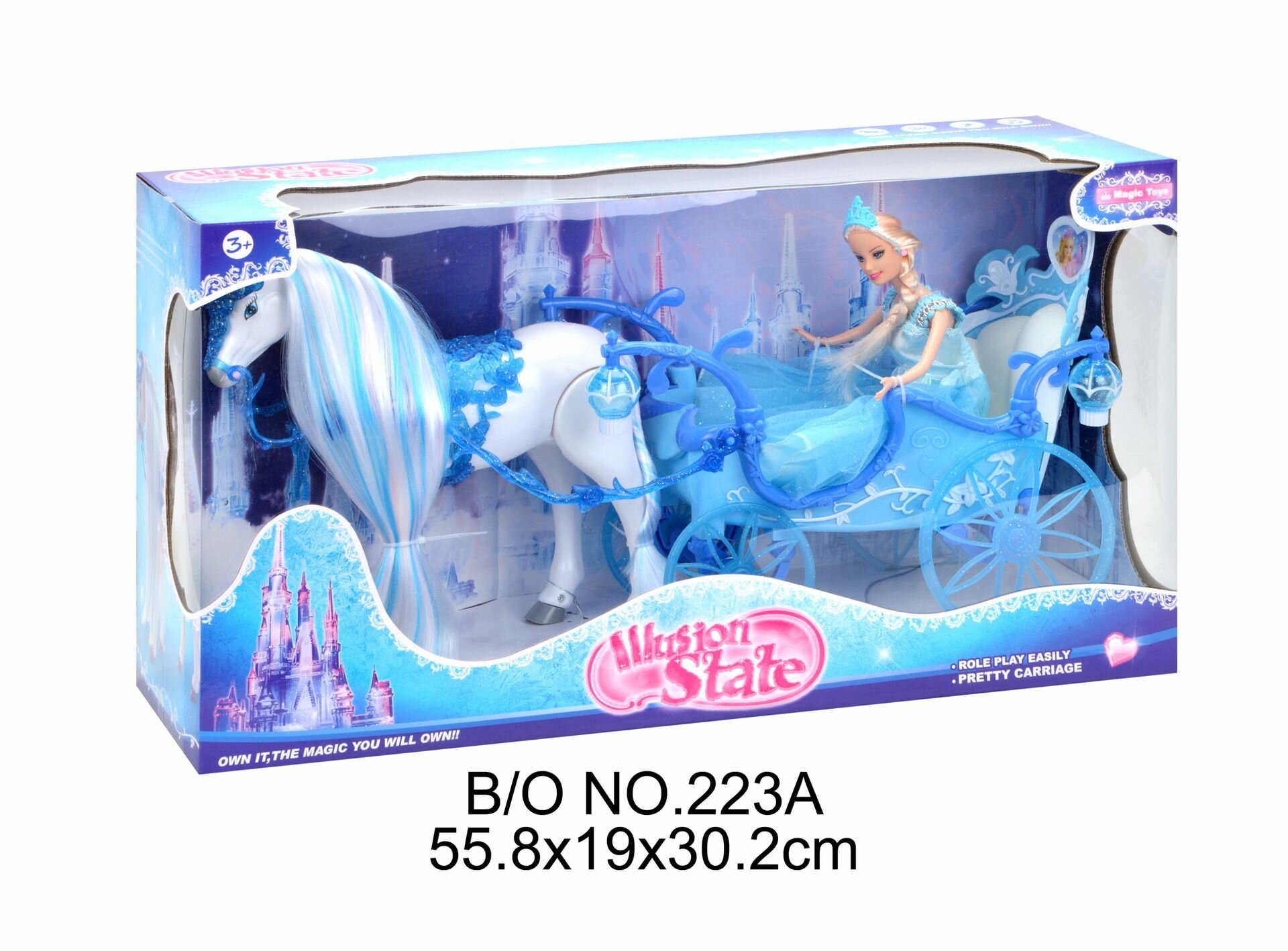 Игровой набор Умиляндия "Карета с лошадью"