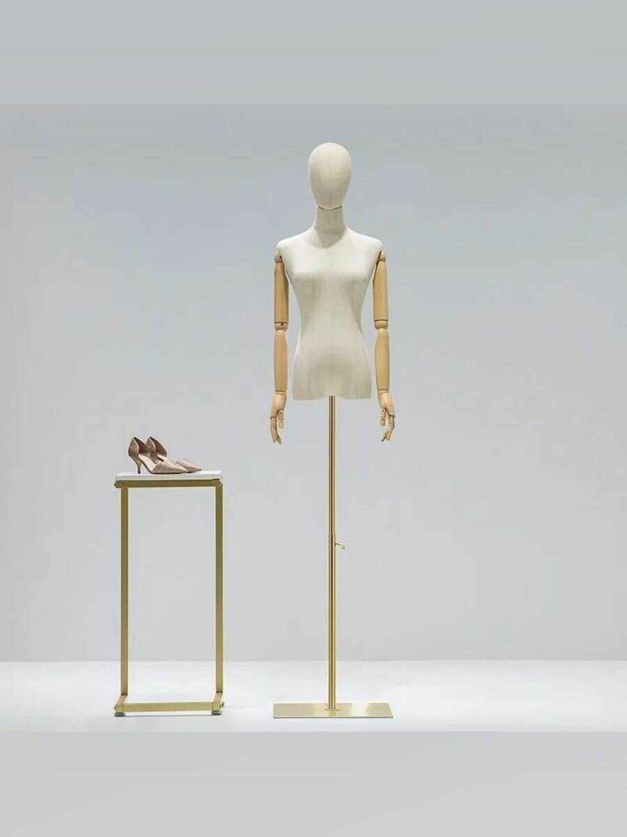 Манекен портновский женский NULERS, комплект Про, Бежевый женский