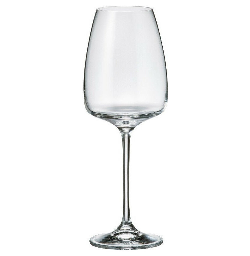 Бокал для белого вина 440 мл 1 шт Crystalite Bohemia "Ализэ /Без декора" / 125982