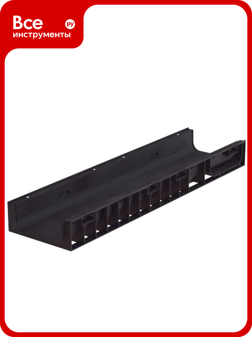 Лоток Aquastok ЛВП Norma DN200 H100 12010, из нержавеющей стали