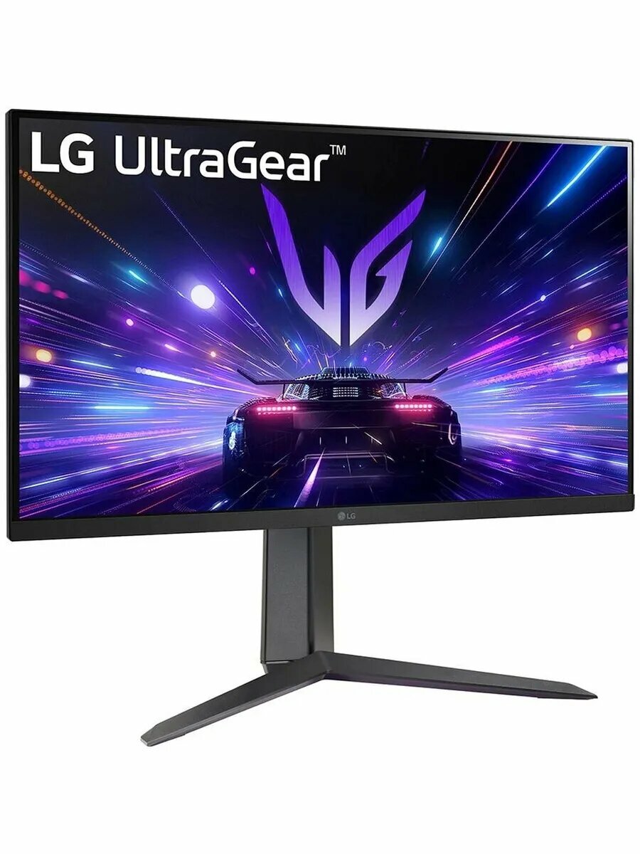 Монитор LG 27 UltraGear 27GS65F-B черный IPS LED 16:9 HDMI матовая HAS 300cd 178гр/178гр 1920x1080 1