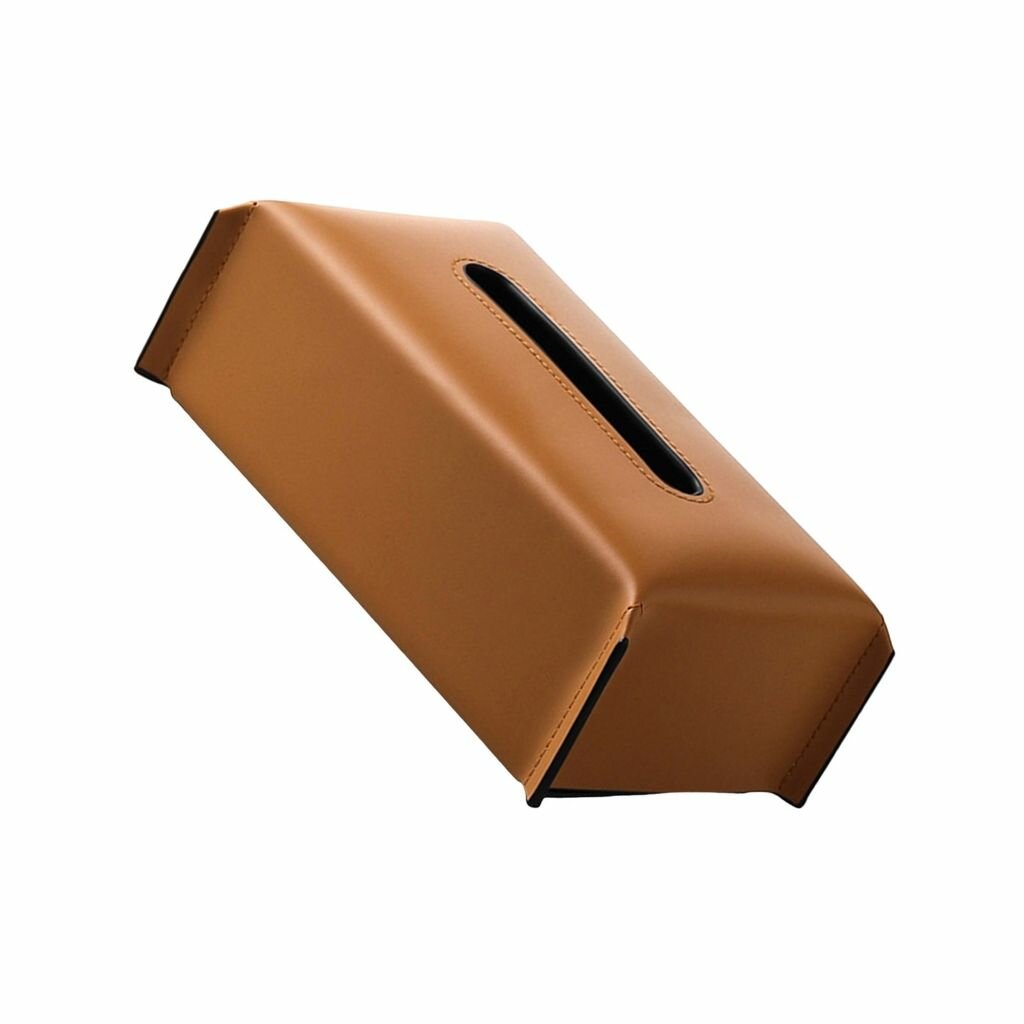 Коробка для салфеток из искусственной кожи, прямоугольный контейнер бумажных полотенец