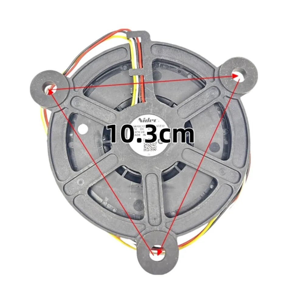 Вентилятора холодильника GW10C12MS1BA GW10C12MS1BA-57Z32 для Haier Frost-Free 12 В охлаждающий вентилятор