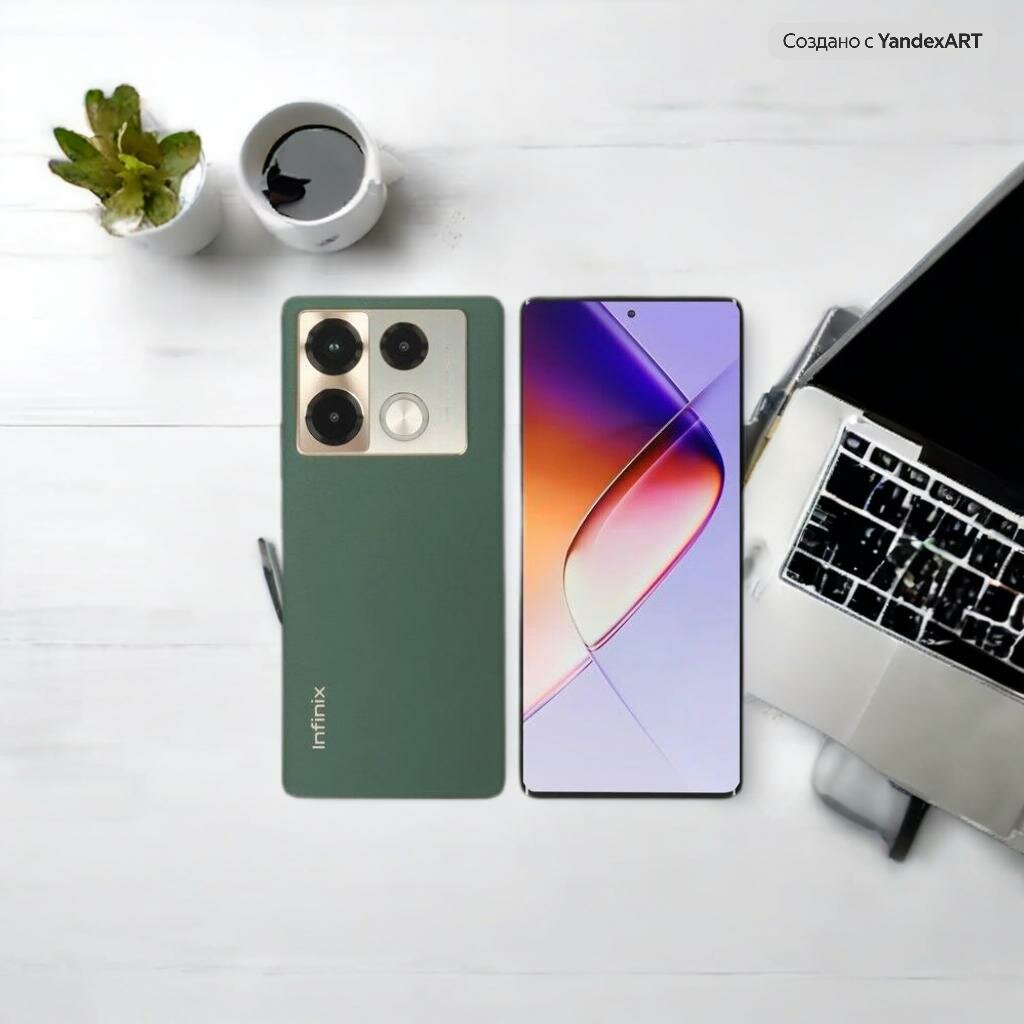 Смартфон Infinix NOTE 40 Pro, 2 SIM, 256GB, OLED, камера 108 Мп, чёрный