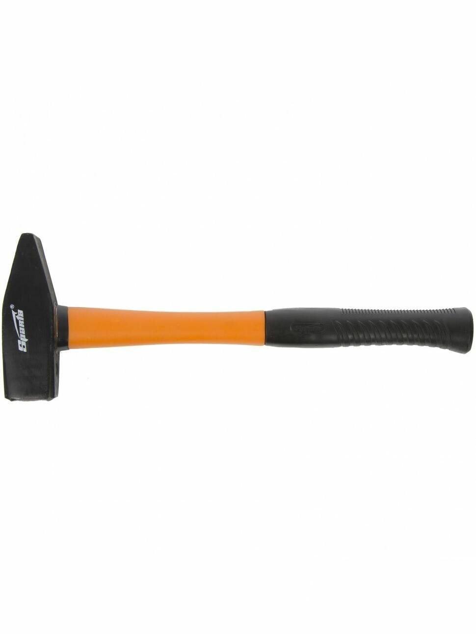 Молоток слесарный, 1500 г, фибергласовая обрезиненная рукоятка Sparta 10381