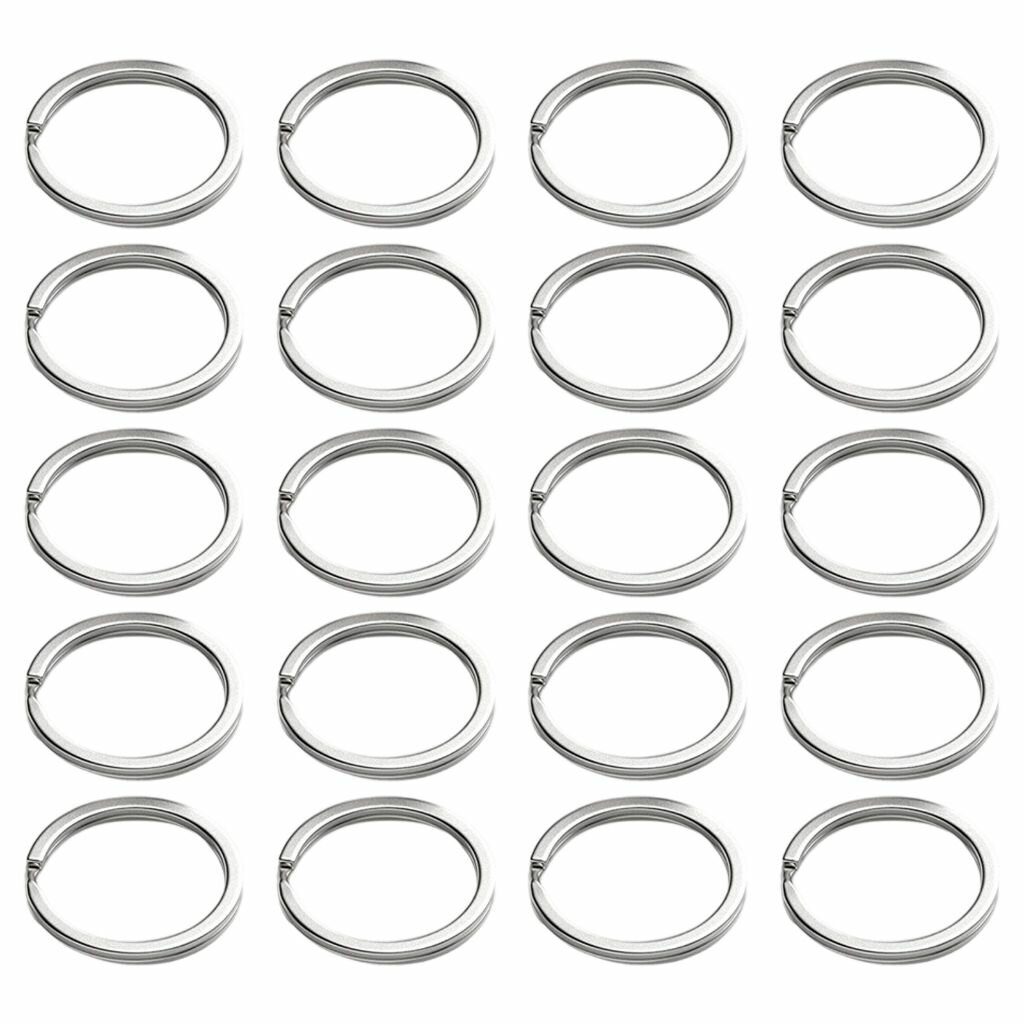 Набор инструментов для автомобиля-1 комплект из 20 круглых колец для ключей нержавеющей стали