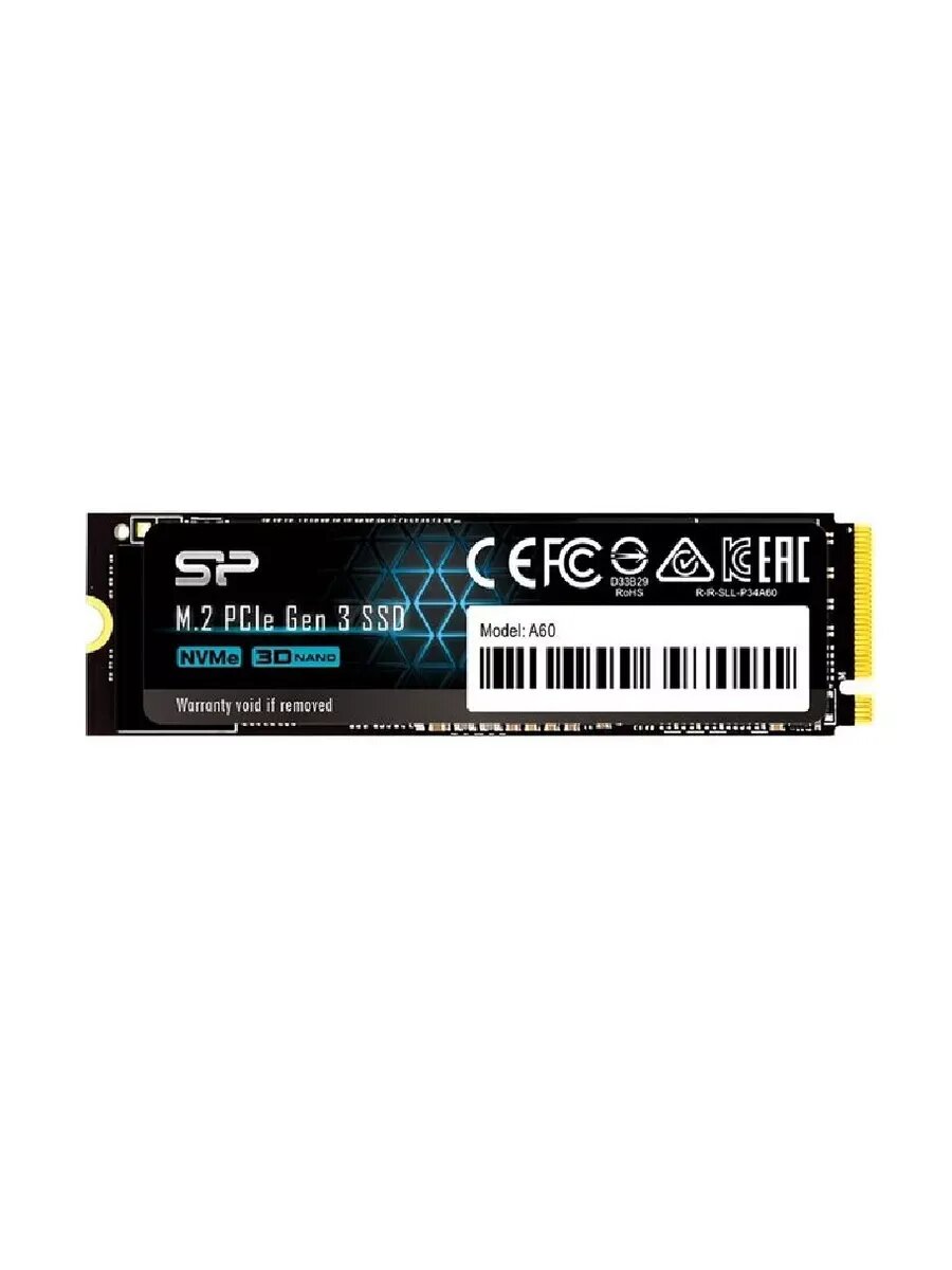 Накопитель SSD PCIe 3.0 x4 256GB SP256GBP34A60M28