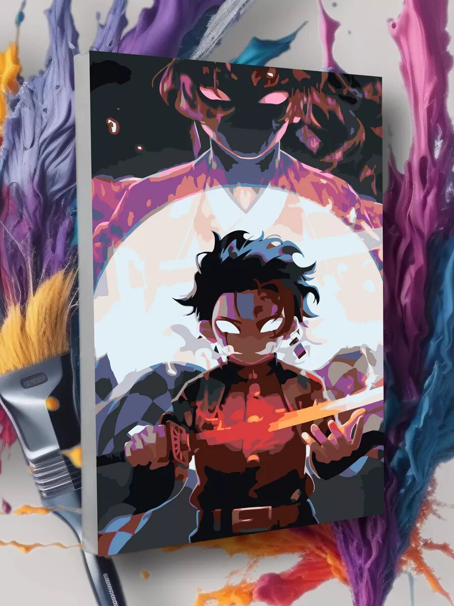 Картины по номерам Аниме