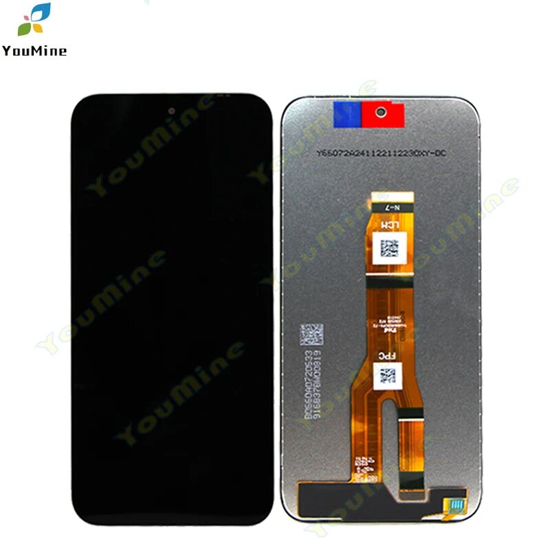 6,61 'для Huawei Honor X6c дисплей NIC-LX1, NIC-LX2, NIC-LX3 для Honor X6C ЖК-экран сенсорный дигитайзер в сборе Black no frame