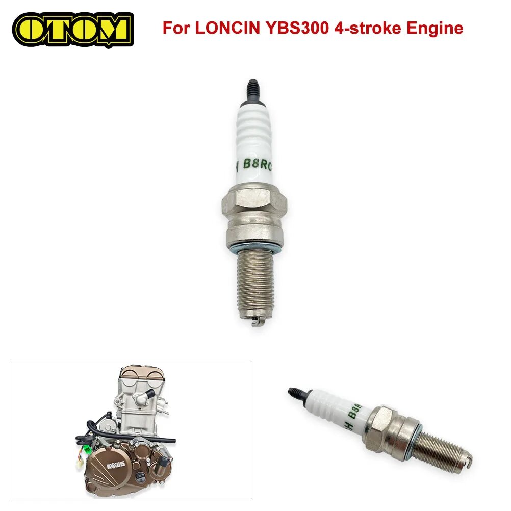 Мотоцикл для LONCIN YBS300 Свеча зажигания B8RC Датчик зажигания двигателя HENGJIAN S7 KEWS K16 K23 STN BRZ GR7 GR8 STN AJ1 AVANTIS