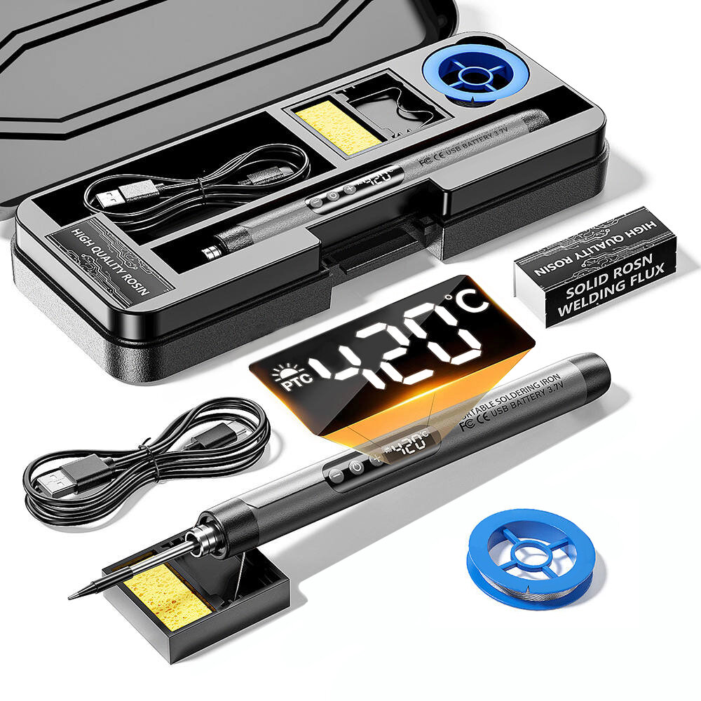 USB-аккумуляторный беспроводной паяльник/набор из 5 шт.