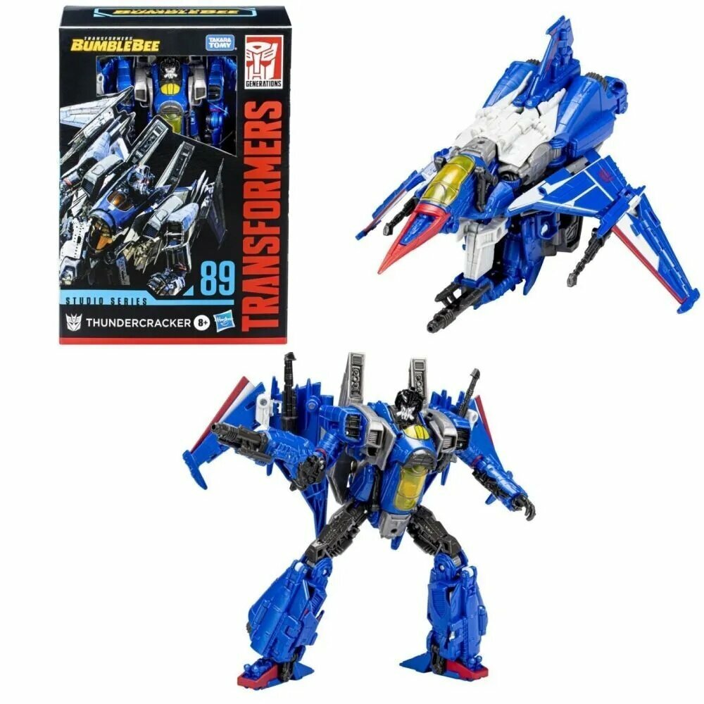 Трансформеры Hasbro Игрушка Studio Series SS89 Voyager Transformers: Bumblebee Thundercracker 6.5inch (16.5cm) F3174