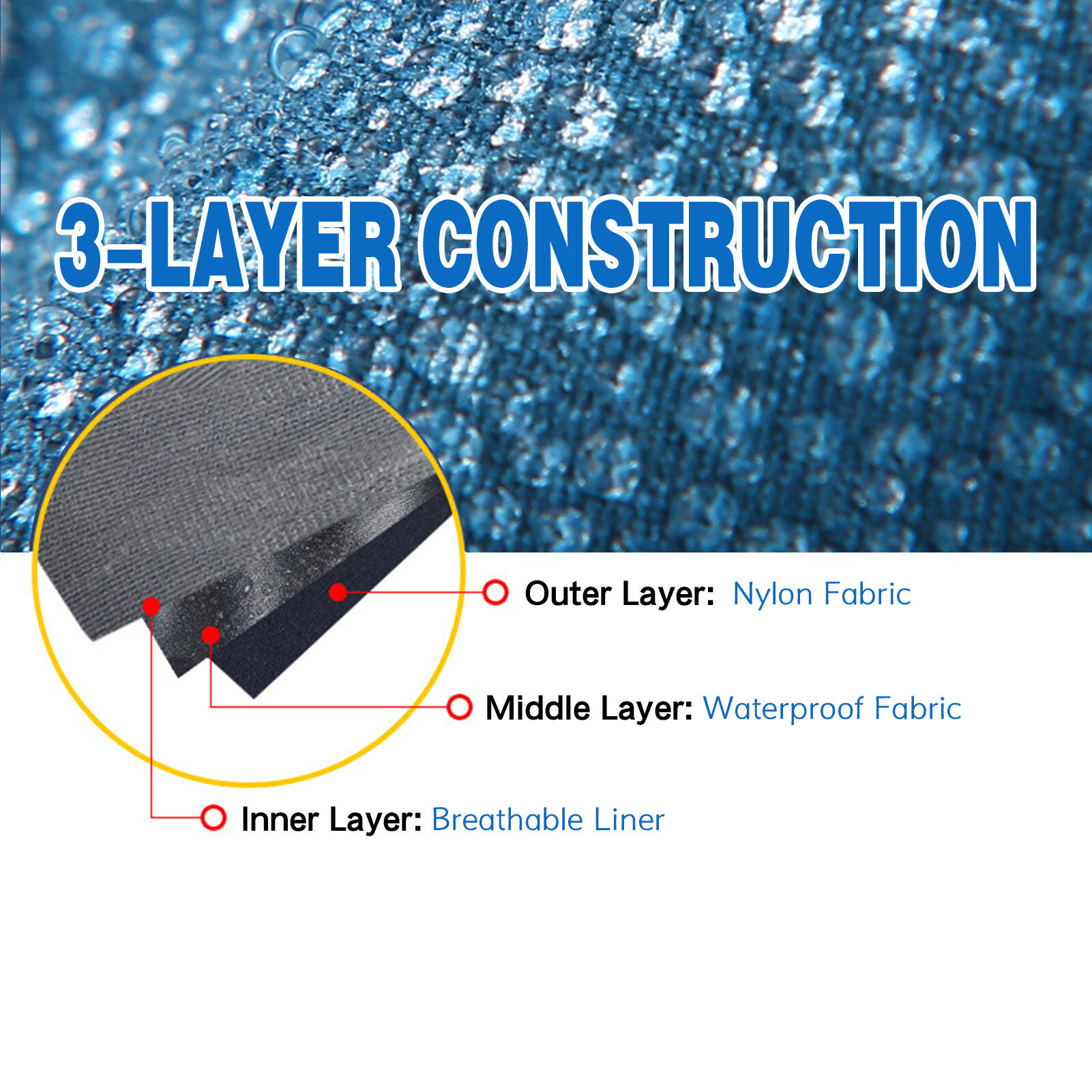 Гетры для ног, водонепроницаемые, регулируемые, устойчивые к разрывам, зимние ботинки для снегоступов, походов, катания на лыжах