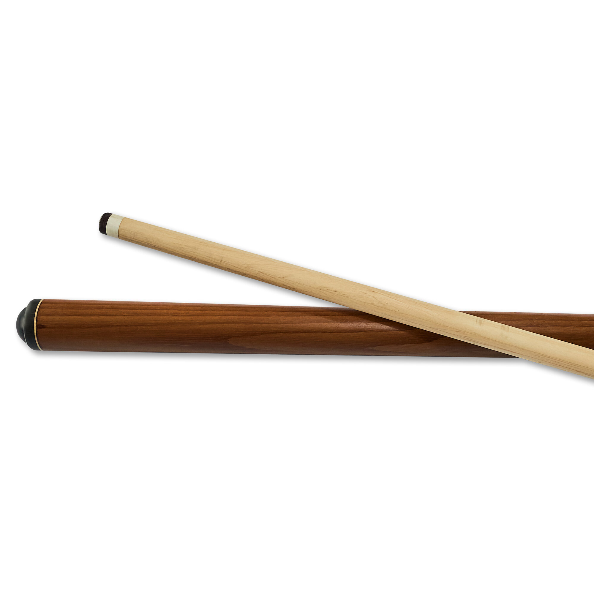 Кий для русского бильярда "Мицар" б н (термограб/черный граб) / арт. F128002