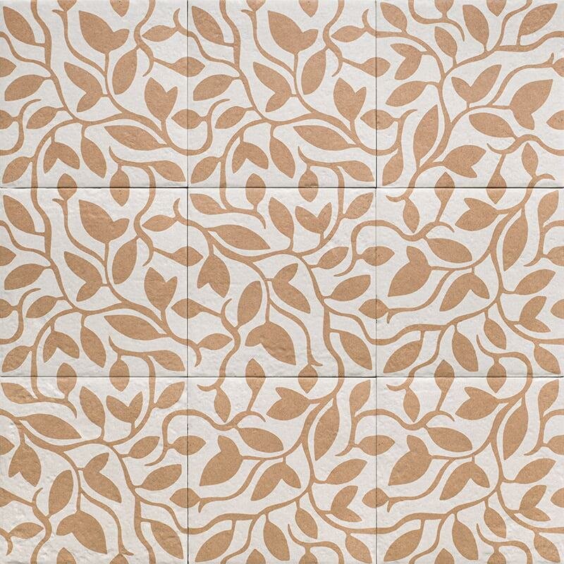 Керамический декор Mainzu Canem Terra Decor Canem Five 20х20 20x20 Матовая Коричневый