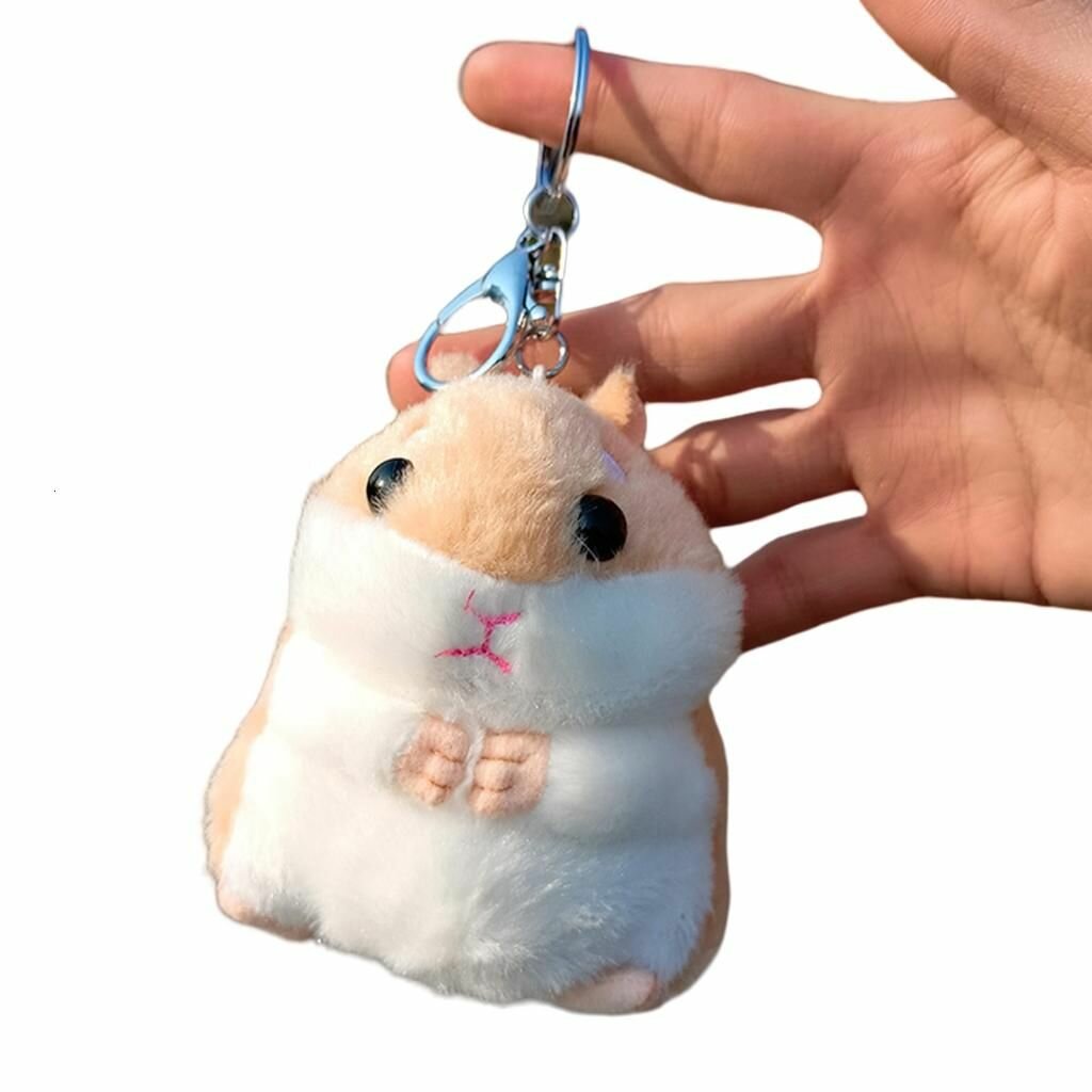 Мягкая игрушка хомяк, Желтый