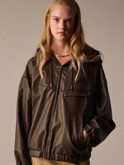 Куртка кожаная