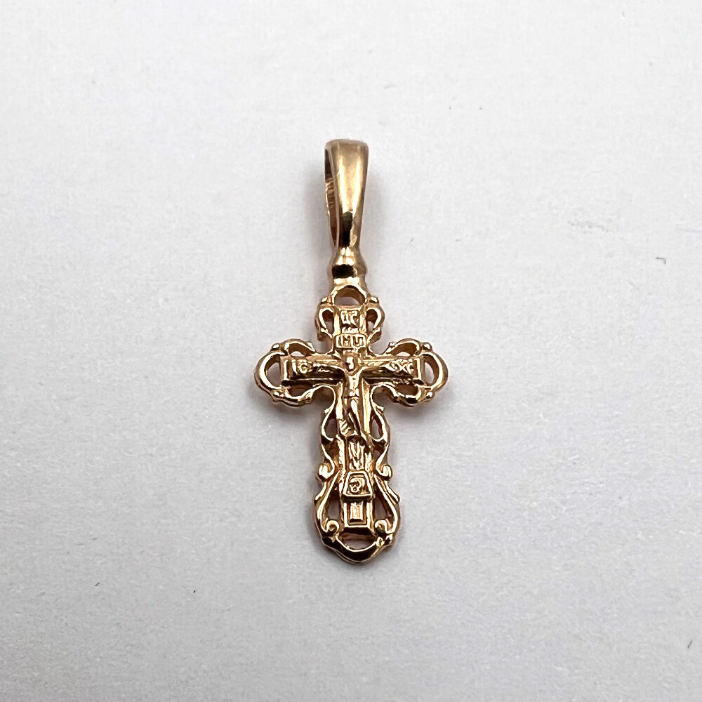 Крестик, серебро, 925 проба