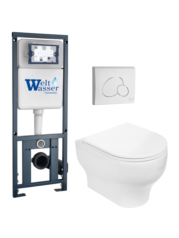 WeltWasser Комплект MARBERG 410 + ERLENBACH 004 GL-WT + MAR 410 RD GL-WT WeltWasser