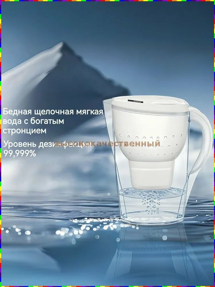 Система очистки воды в виде кувшина