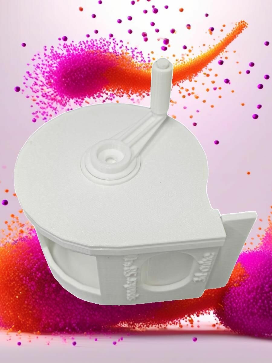 Большой диспенсер смотчик для этикеток 58мм х 40мм для маркетплейсов белый