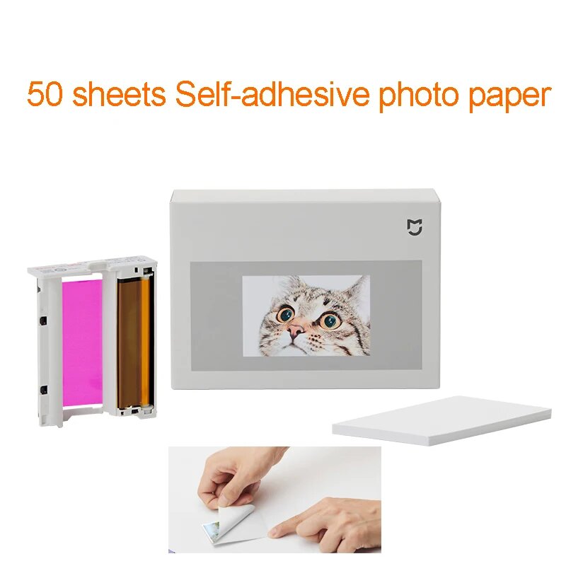 Фотобумага Xiaomi Mijia 50 листов 50 Self-adhesive