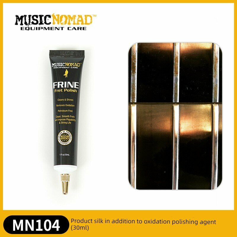 Набор для ухода и обслуживания гитары MusicNomad: масло для грифа, масло для защиты струн, полироль для ладов, средство