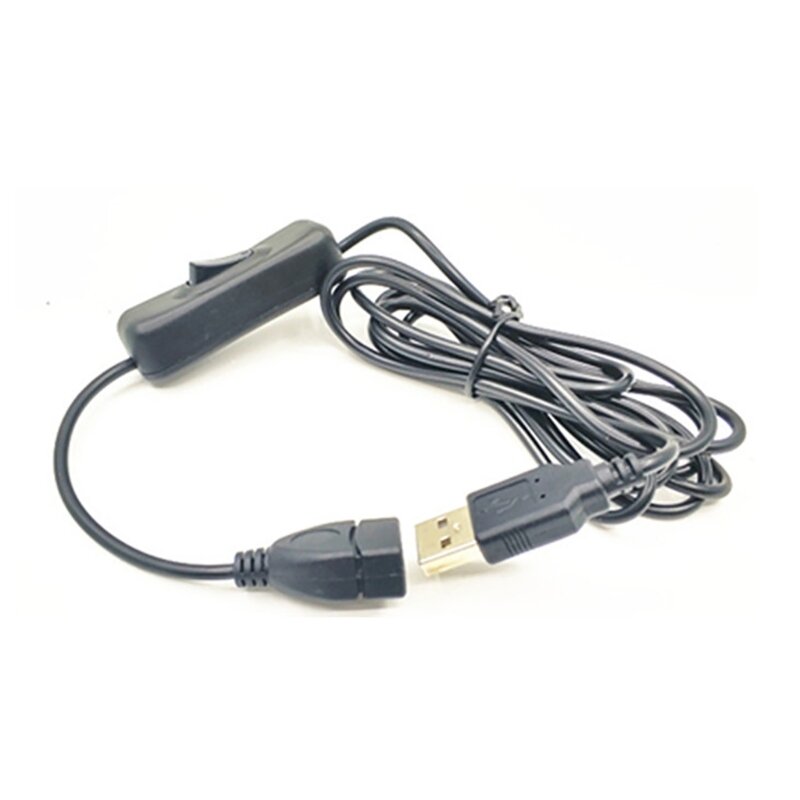 Удлинитель USB2.0 с выключателем шнур питания-1 метр