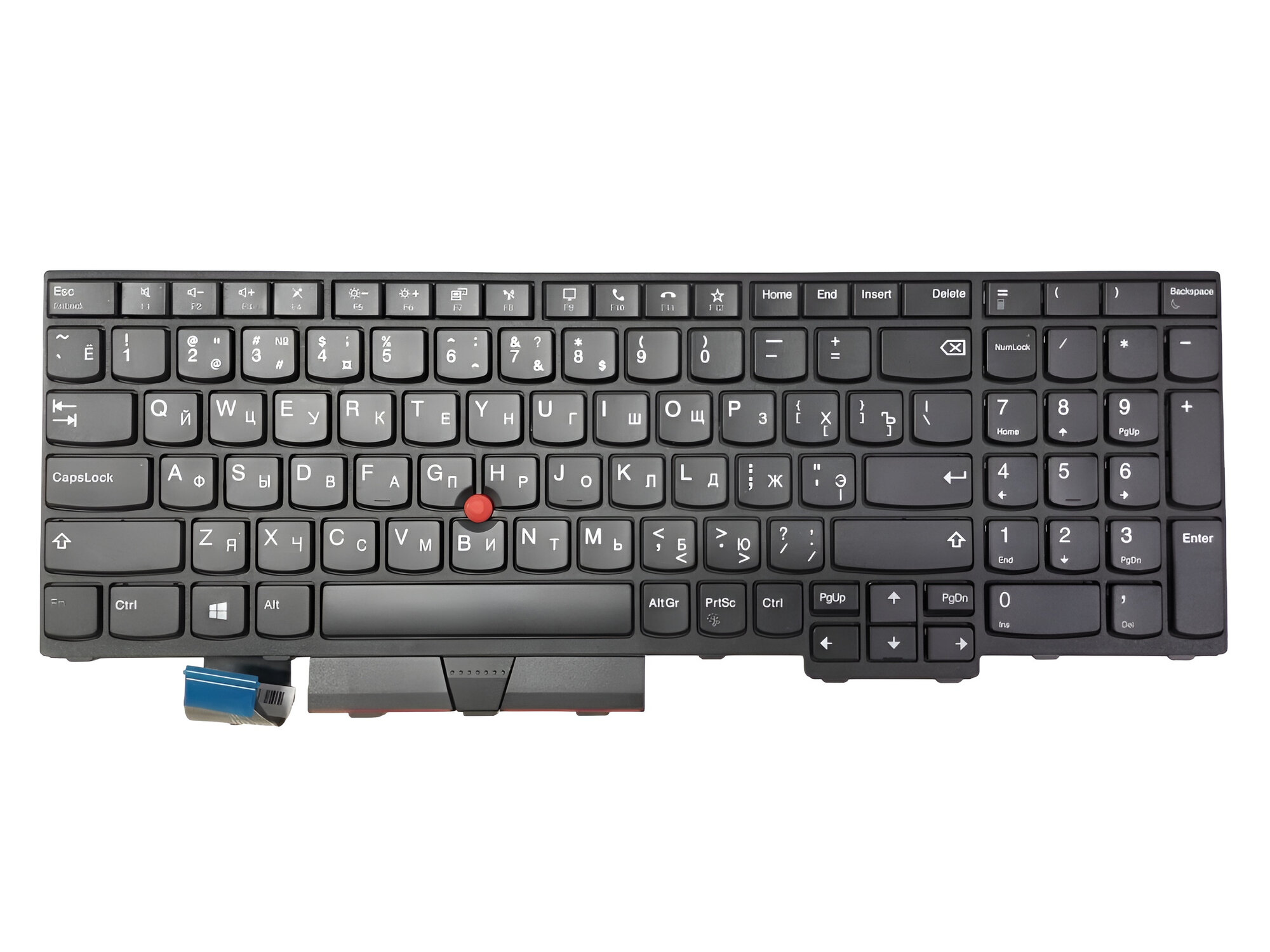 Клавиатура для ноутбука Lenovo ThinkPad T16 P16S черная p/n: SN21D93436 PK132D62A12