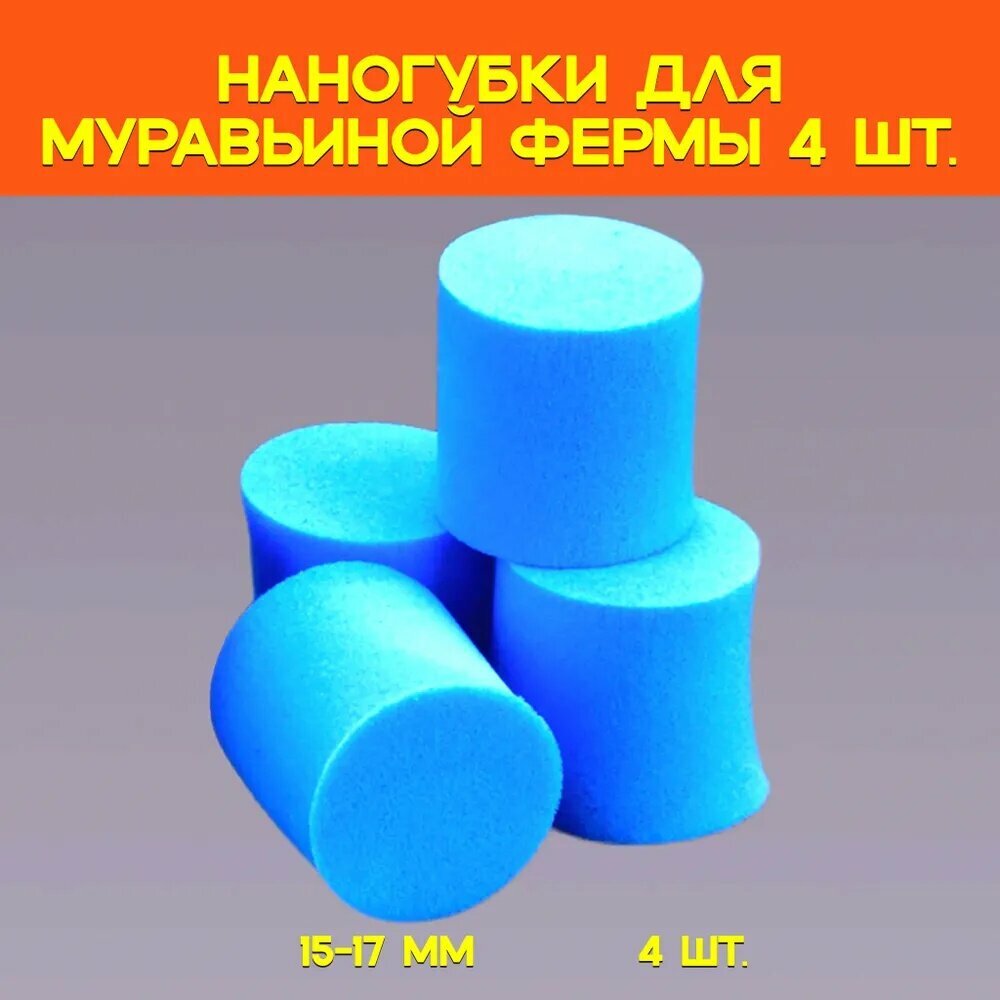 Увлажняющая наногубка для муравьиной фермы и муравьев