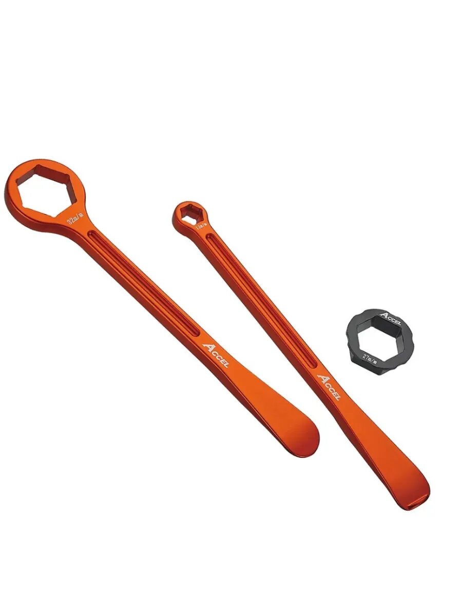 Набор сверхлегких монтажек - ключей ACCEL 32 27 13 10 мм