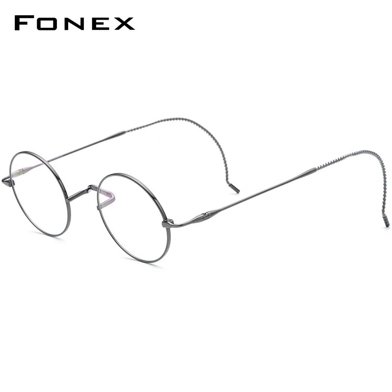 FONEX титановые очки серые, 85725