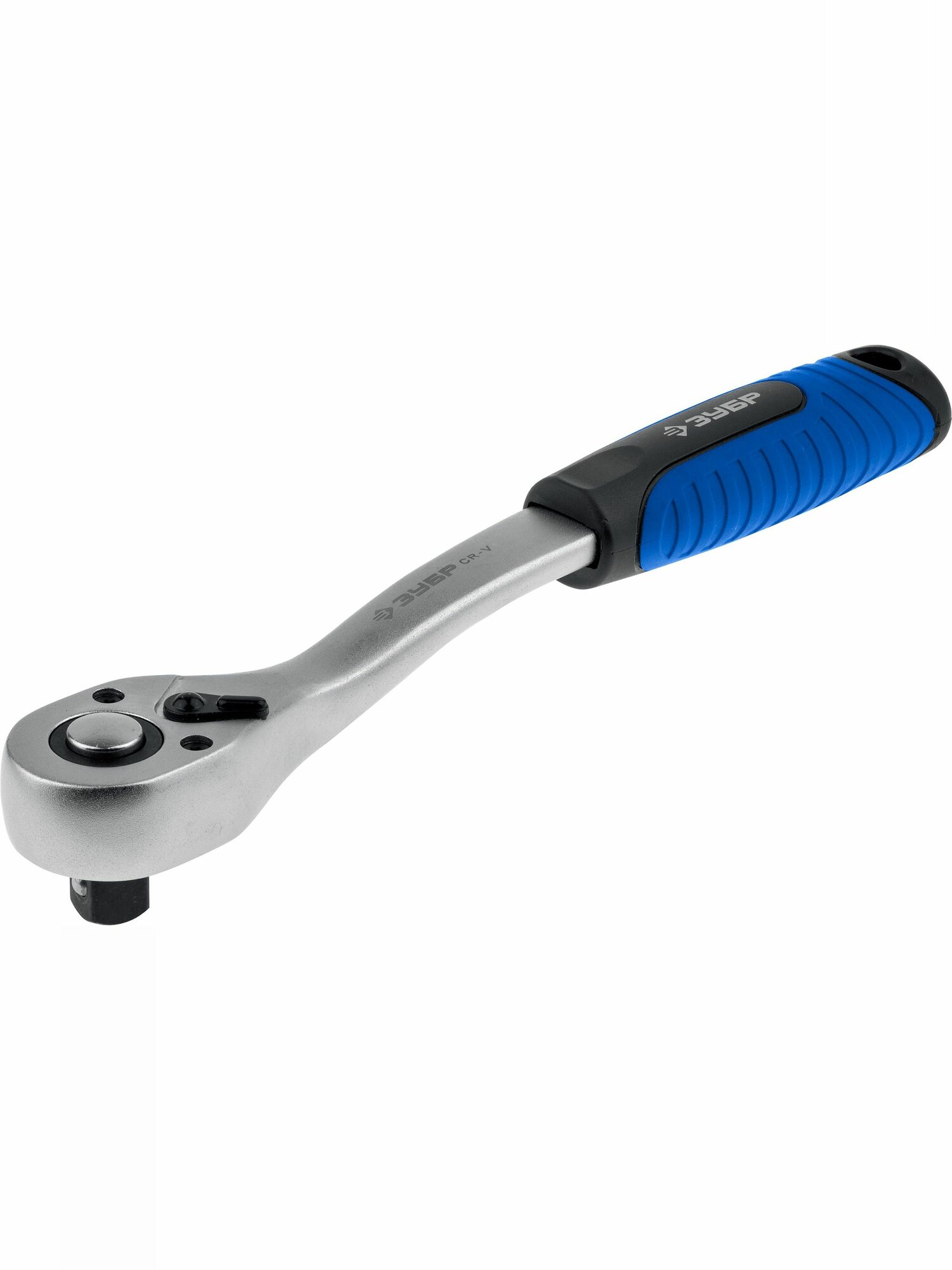 ЗУБР 1/2", 72 зубца, Cr-V сталь, трещотка для торцовых головок 27730-1/2