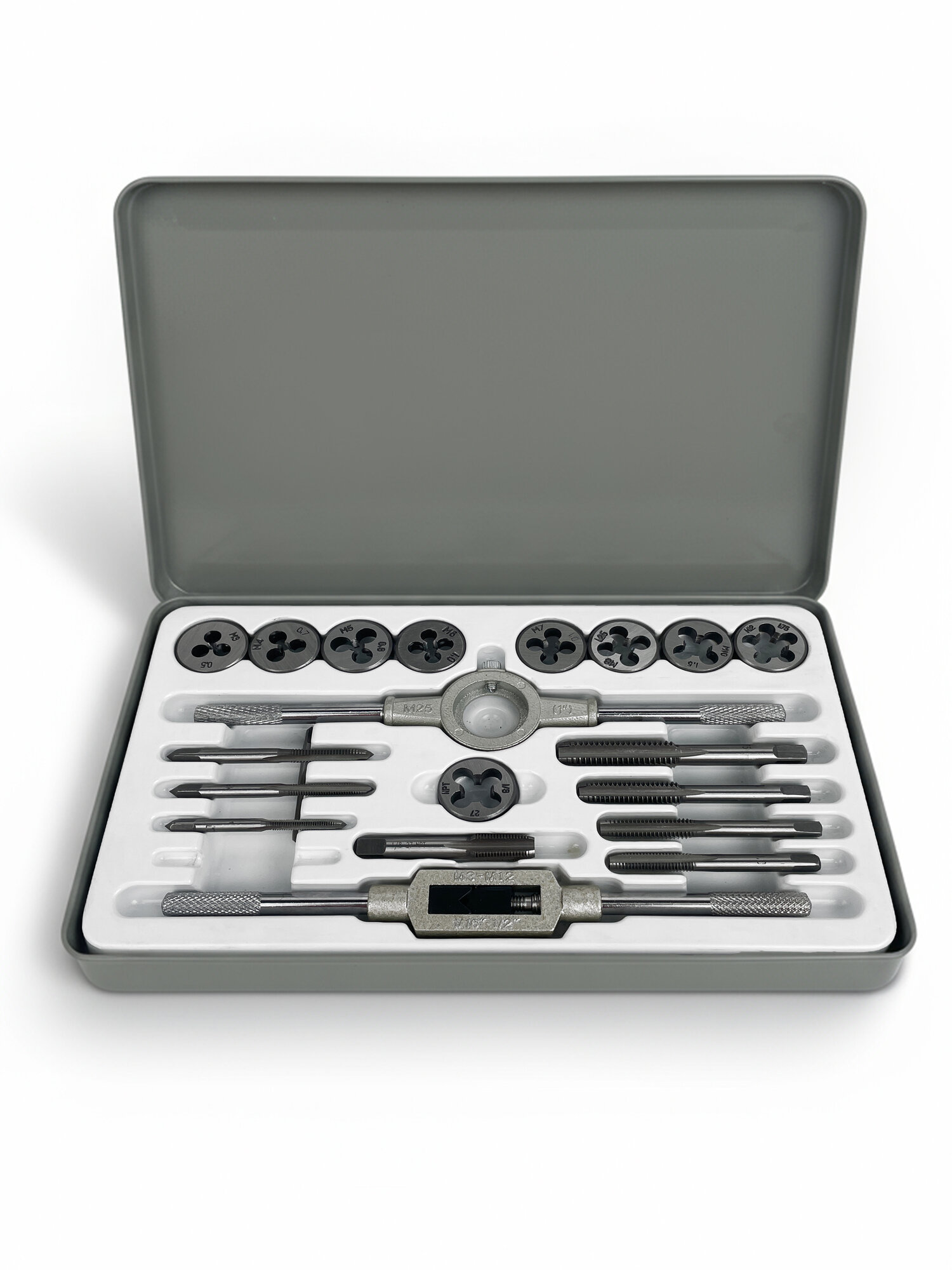 Набор метрических метчиков и плашек Metal Master (20 предметов)