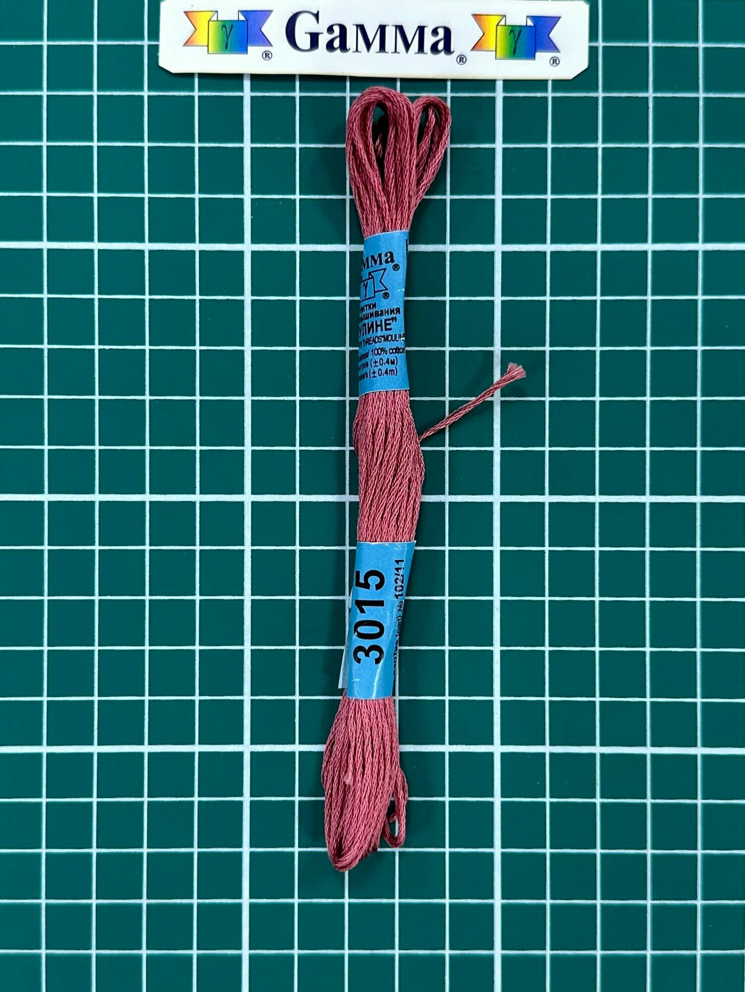 Мулине Гамма, цвет 3015, вышивальные нитки