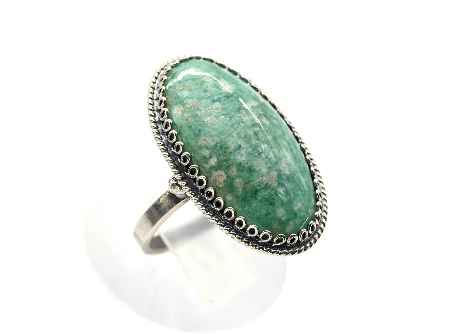 Кольцо, амазонит