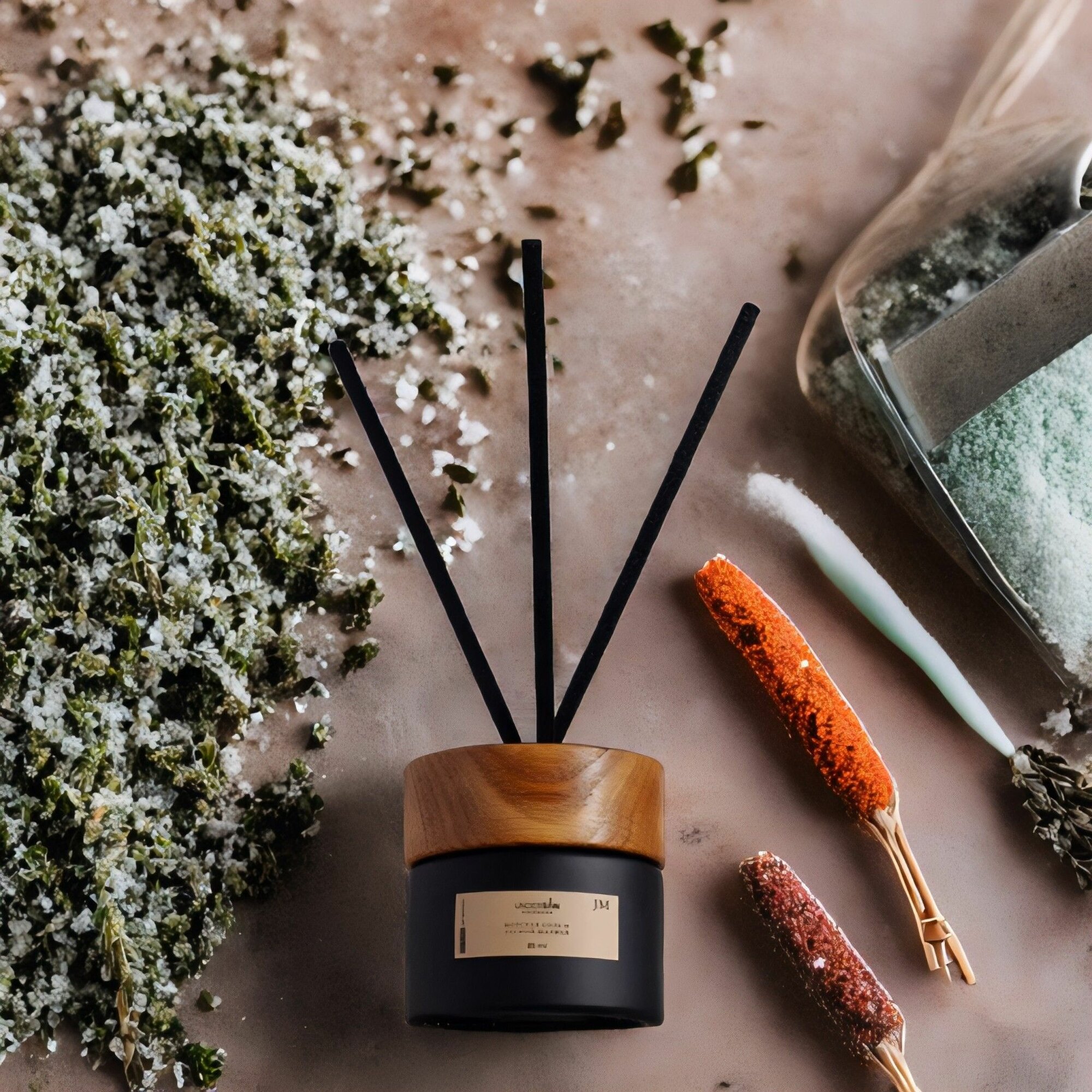 Ароматический диффузор JM Морская соль и лесной шалфей 85ml, UNDERSUN