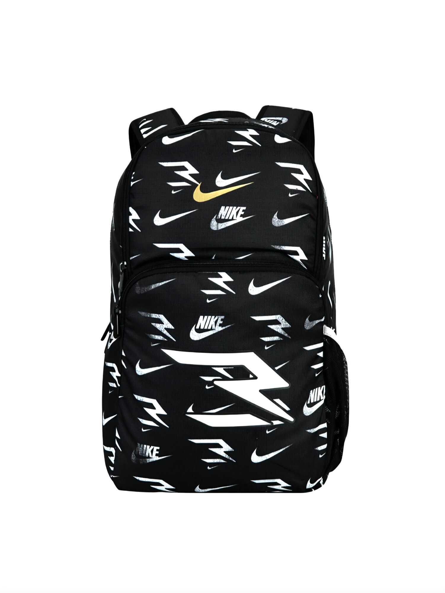 Рюкзак Nike, для путешествий, для спорта, школьный, унисекс, чёрный
