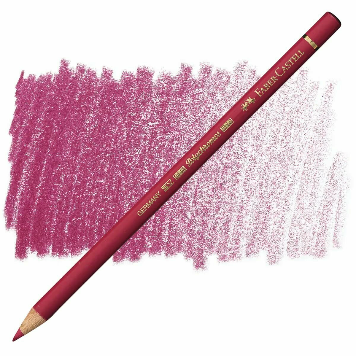 Карандаш цветной Faber-Castell "Polychromos", 1 шт, цвет №127 розовый кармин